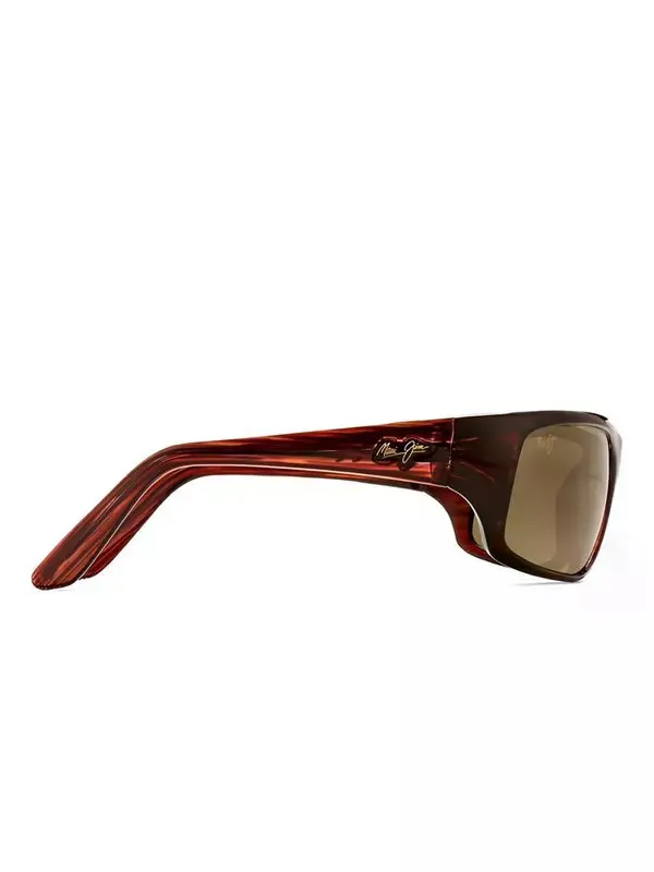 Maui Jim Peahi Rectangle-frame Sunglasses