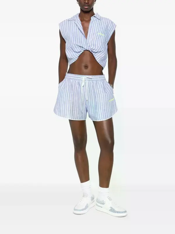 Off-White Striped Tank Top