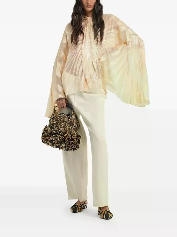 Roberto Cavalli Satin Button-down Shirt