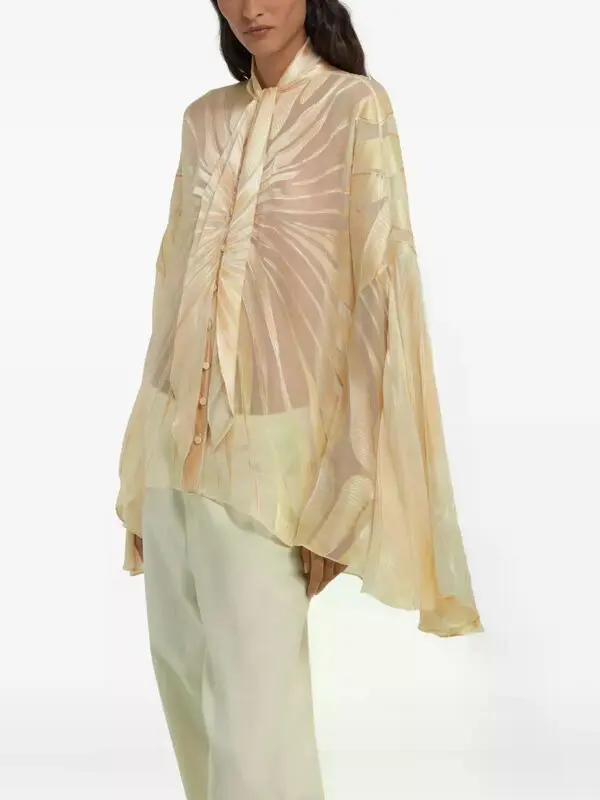 Roberto Cavalli Satin Button-down Shirt