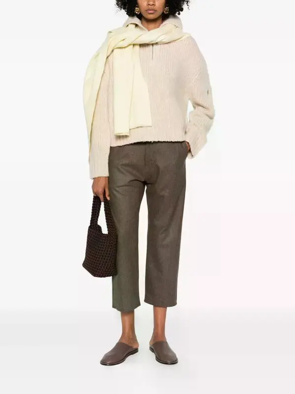 Sofie D'hoore Wool Cropped Trousers
