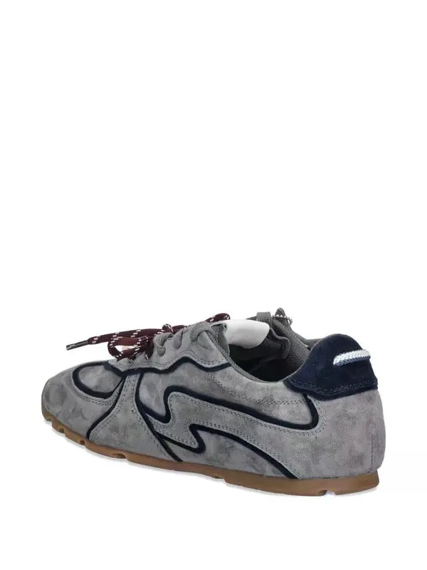 NAKED WOLFE Adored Appliqué Sneakers - Grey