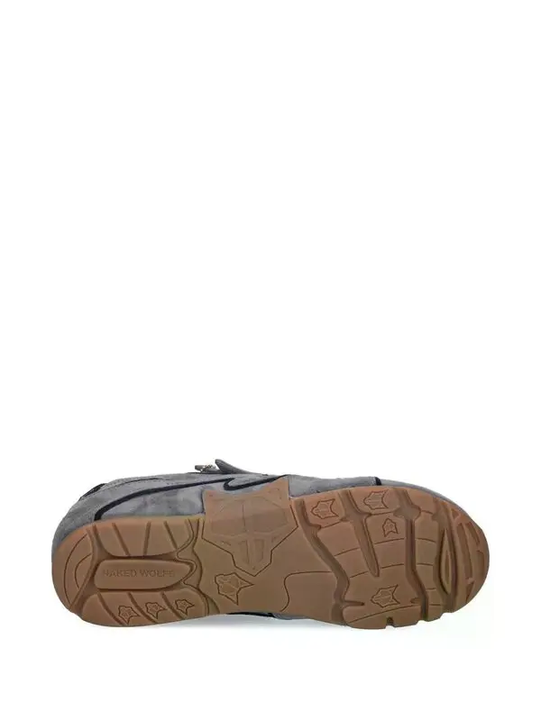 NAKED WOLFE Adored Appliqué Sneakers - Grey