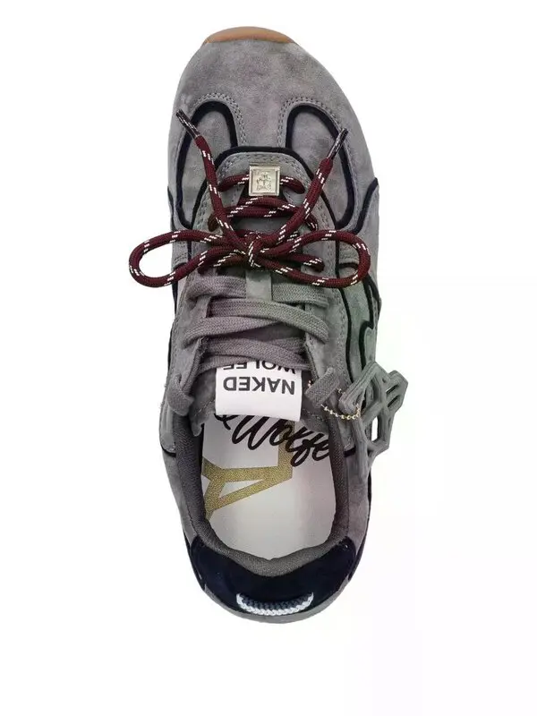 NAKED WOLFE Adored Appliqué Sneakers - Grey