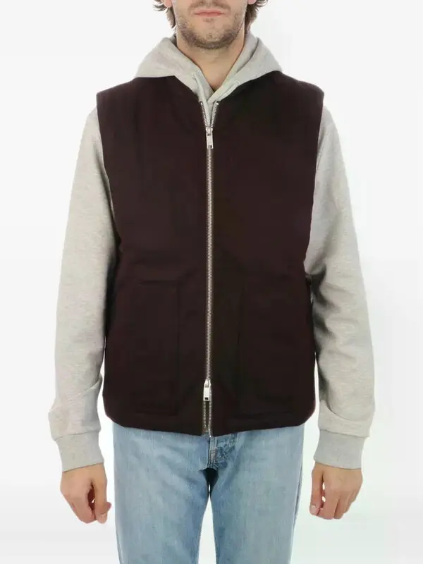 AUTRY Zip Pocket Gilet