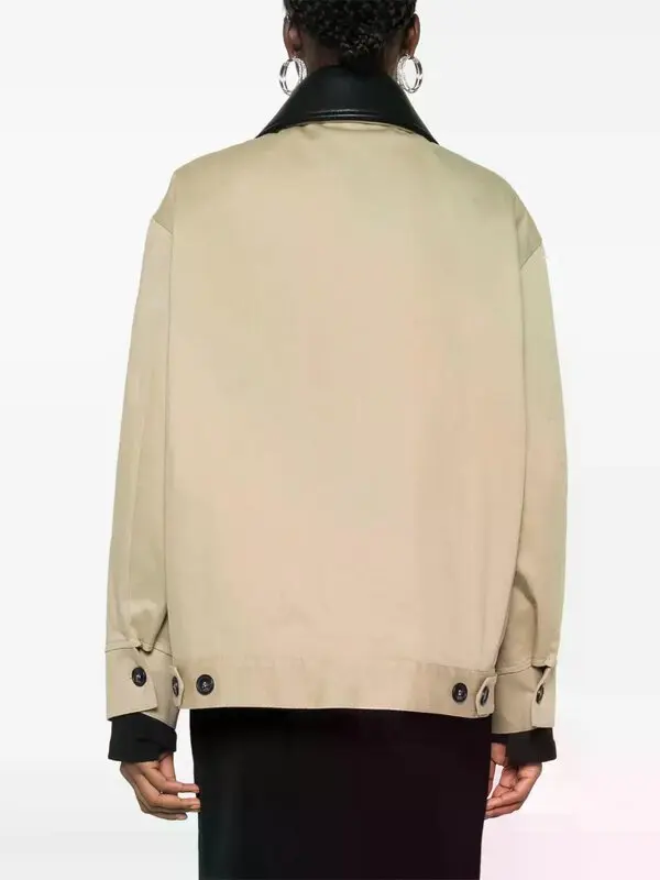 N°21 Embossed Logo Cotton Jacket