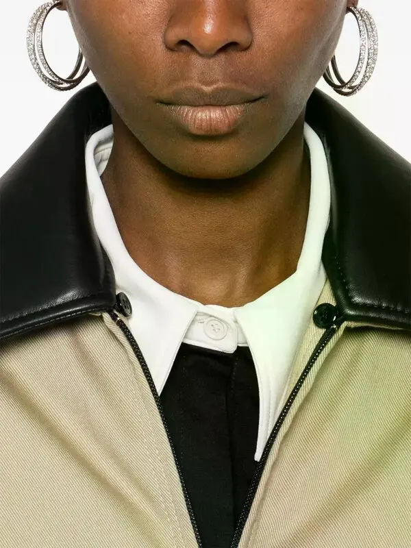 N°21 Embossed Logo Cotton Jacket