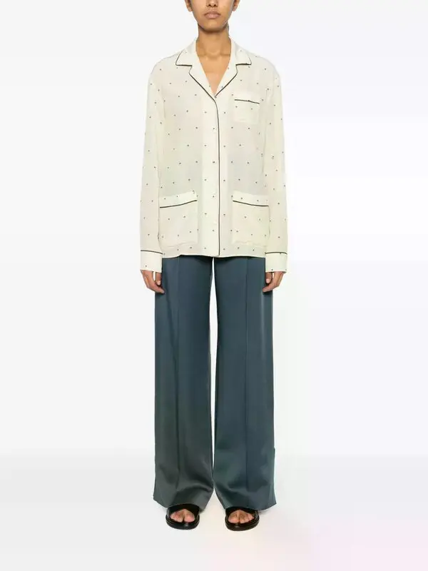 N°21 Palm Tree Print Button Down Shirt