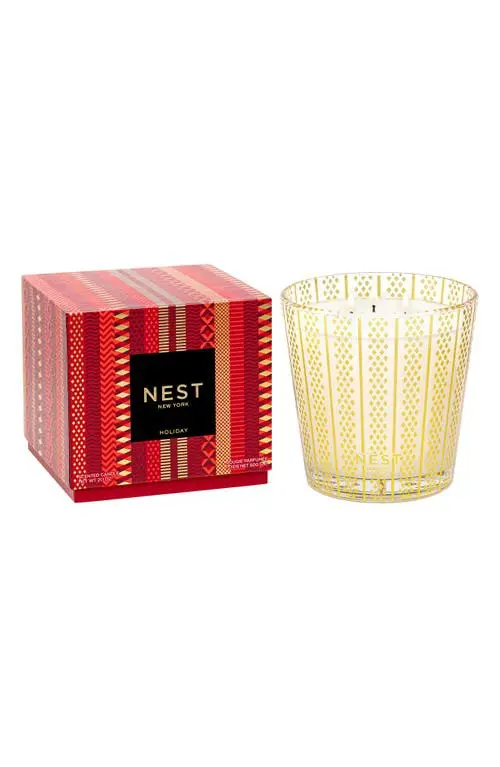 NEST NEW YORK Holiday Three-wick Candle - No Color