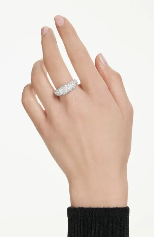 SWAROVSKI Sublima Crystal Ring - White/silver