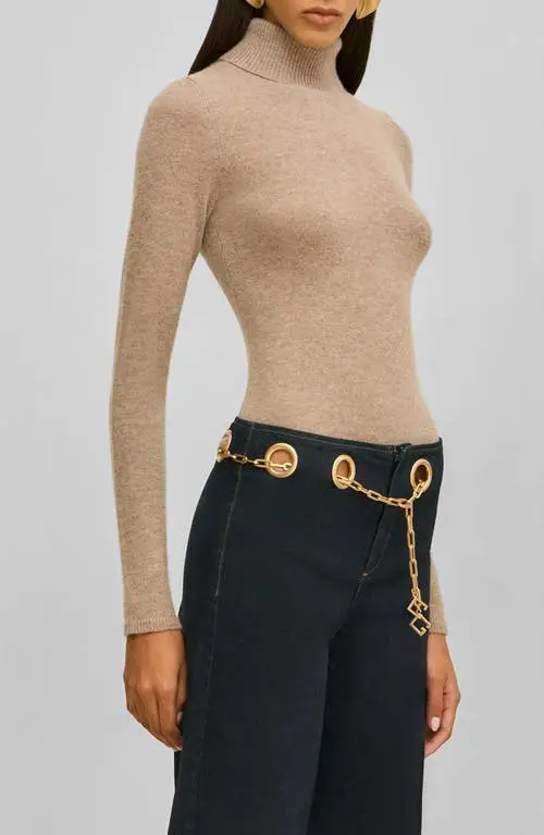 Cult Gaia Alice Turtleneck Wool & Cashmere Sweater