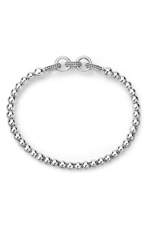 Lagos Sterling 5-ring Stretch Bracelet