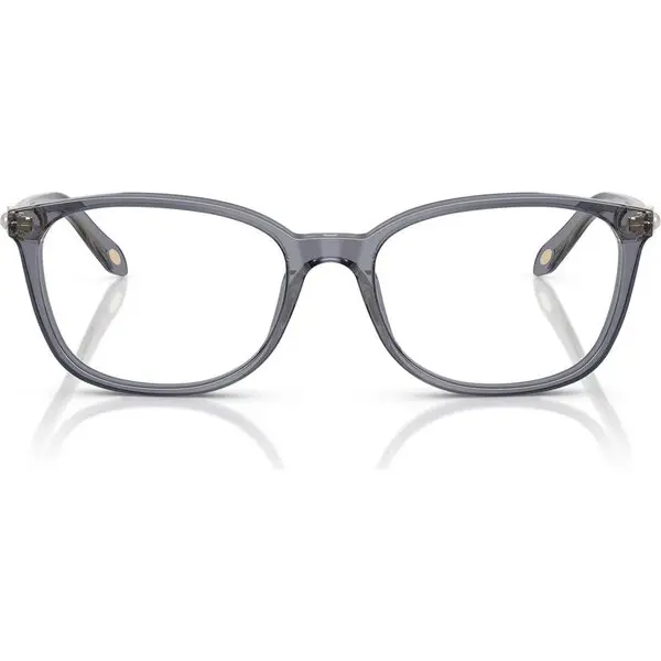 Tiffany & Co. 51mm Square Optical Glasses - Crystal Dark Violet/demo Lens