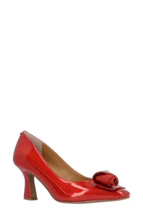 J. Reneé Karali Pointed Toe Pump - Red