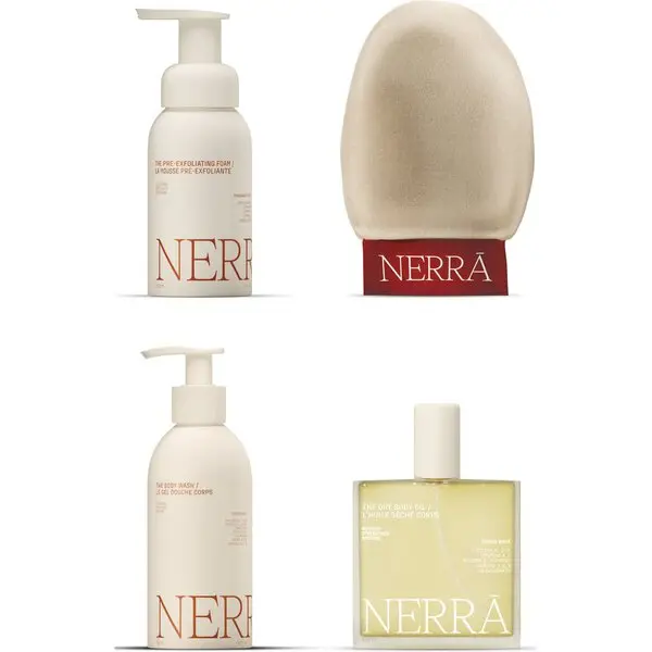 NERRĀ The Bathouse Ritual Citrus Wave Skin Care Set $162 Value - No Color