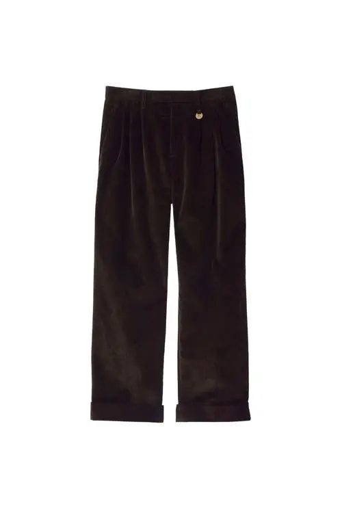 Burberry Relaxed Fit Corduroy Trousers