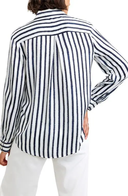 Bella Dahl Striped Button-up Shirt