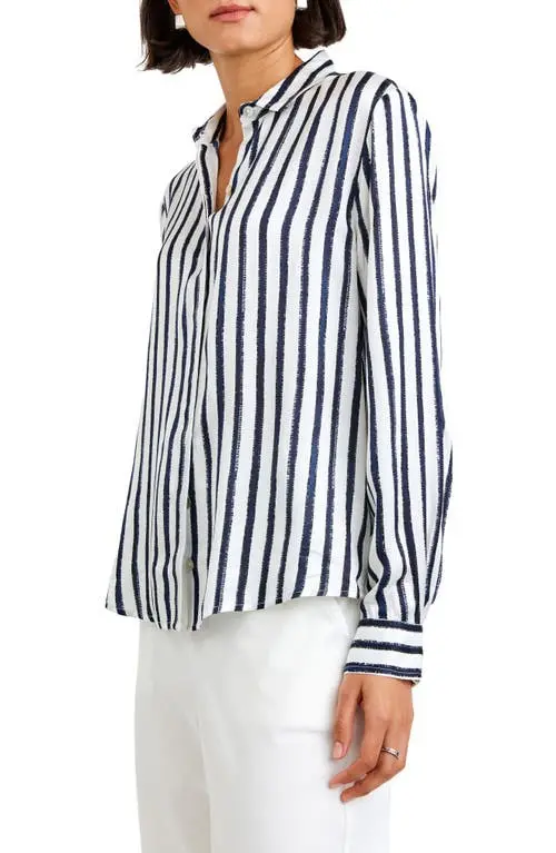 Bella Dahl Striped Button-up Shirt
