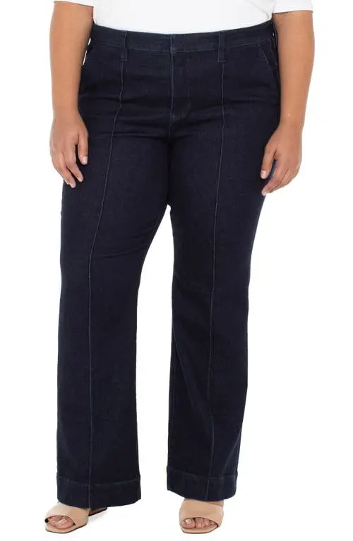 LIVERPOOL Pintuck Bootcut Jeans