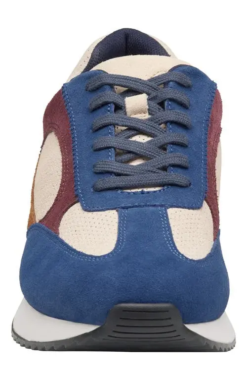 Johnston & Murphy Chase Perforated Sneaker - Blue Multi Suede
