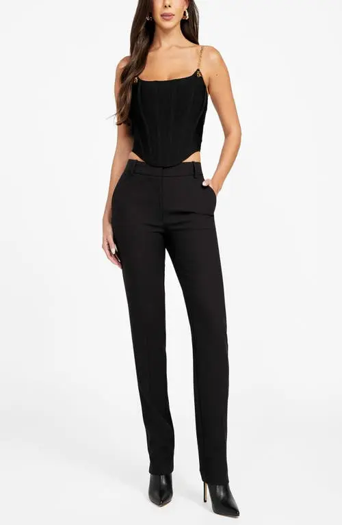 MARCIANO Dalia Mid-rise Slim Chinos