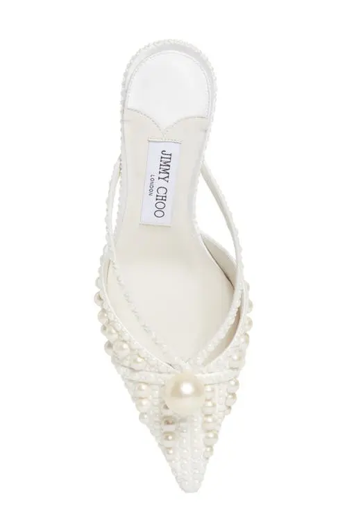 JIMMY CHOO Sana Embellished Mules