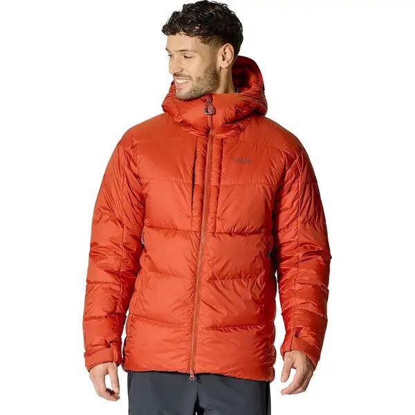 RAB Positron Pro Hooded Down Jacket - Tuscan Red