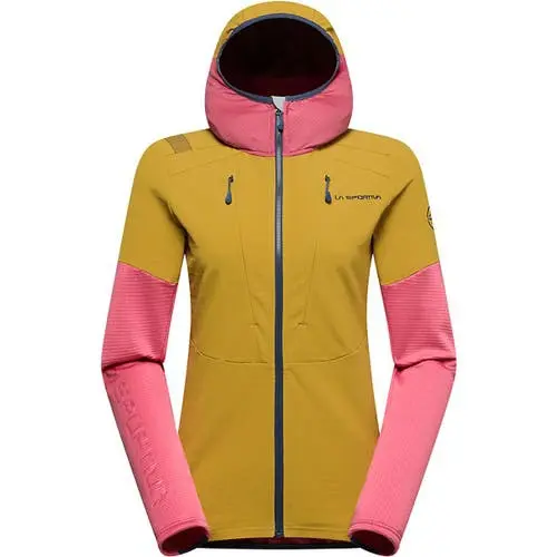 LA SPORTIVA Session Tech Fleece Hoodie - Savana/rosebay