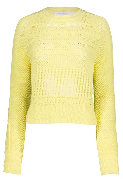BISHOP + YOUNG Good Sport Pointelle Sweater