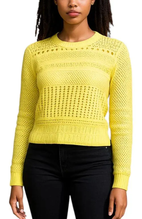 BISHOP + YOUNG Good Sport Pointelle Sweater