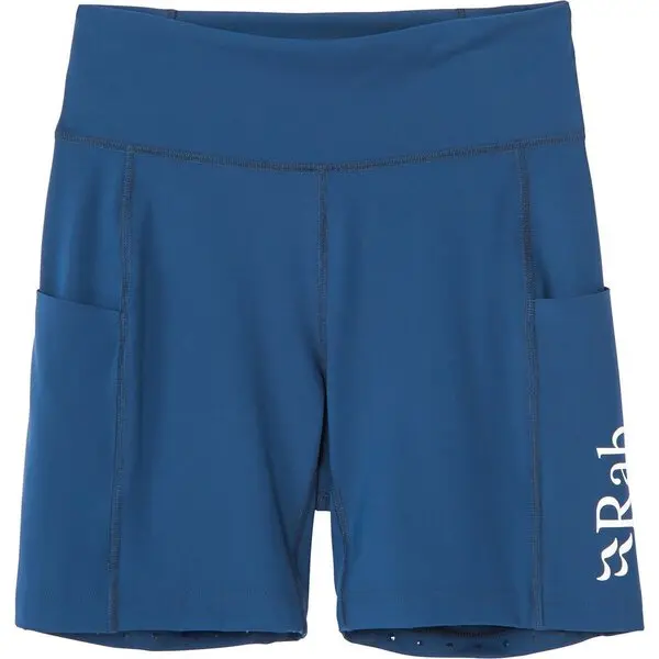 RAB Talus Fitted Tight Shorts - Tempest Blue