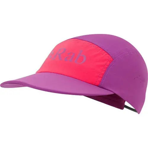 RAB Talus 5-panel Cap - Plum/watermelon