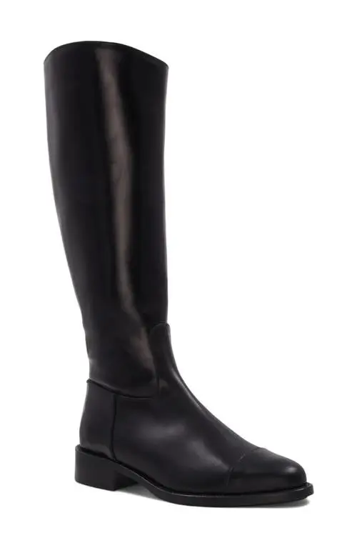 Aquatalia Nevata Weatherproof Cap Toe Knee High Boots