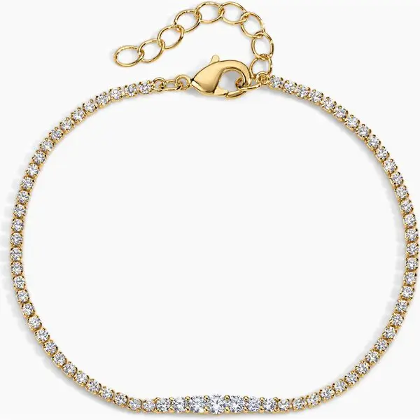 ELECTRIC PICKS Frenchie Tennis Bracelet - Gold