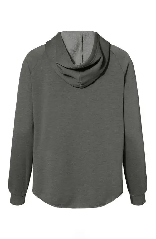 DALIX Bow Fleece Zip Hoodie