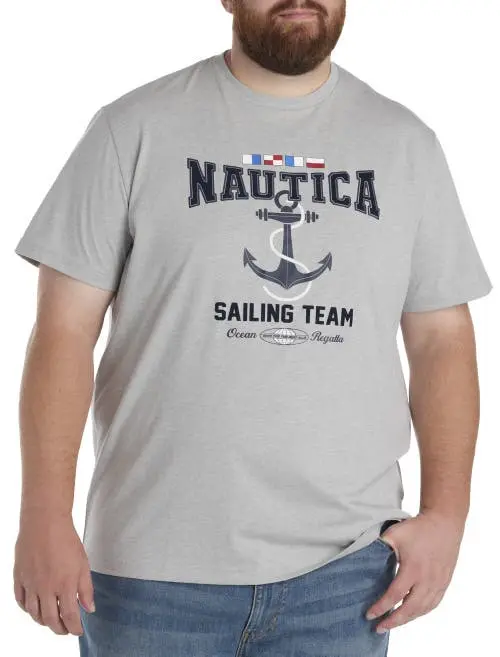 NAUTICA Big & Tall Anchor Graphic Tee