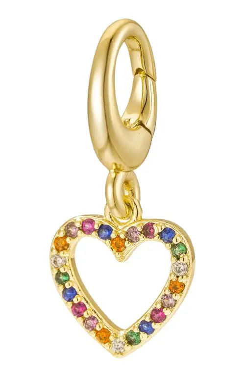 UNTAMED PETALS Heart Charm - Gold