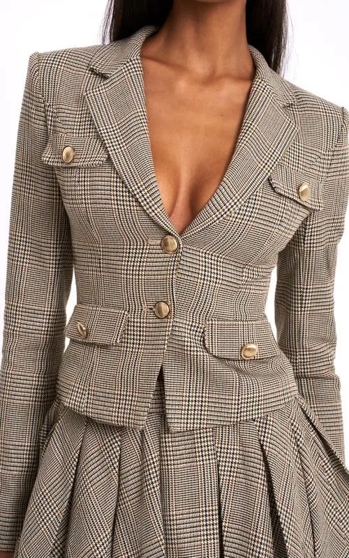 MISS CIRCLE Oakley Tailored Blazer Jacket
