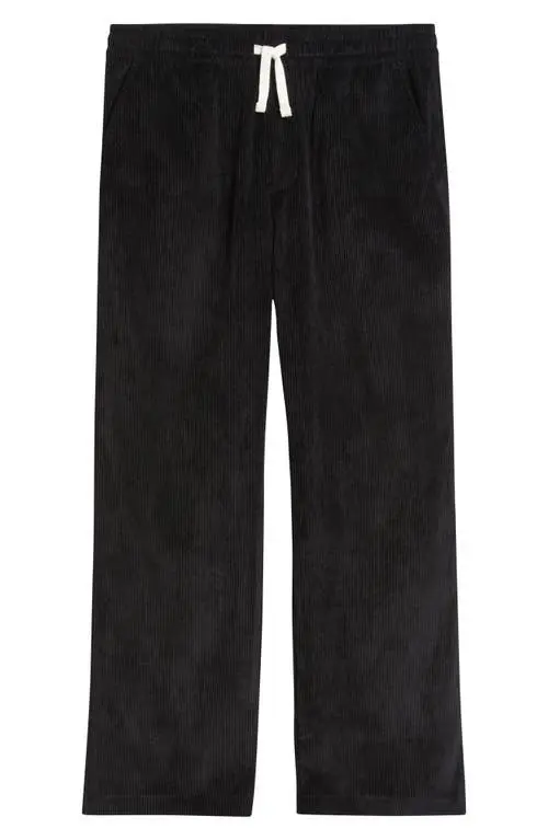 RIZORT Roger Ribbed Pull-on Pants - Black