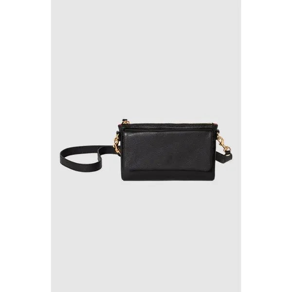 TAH Work Travel Wallet Crossbody - Black