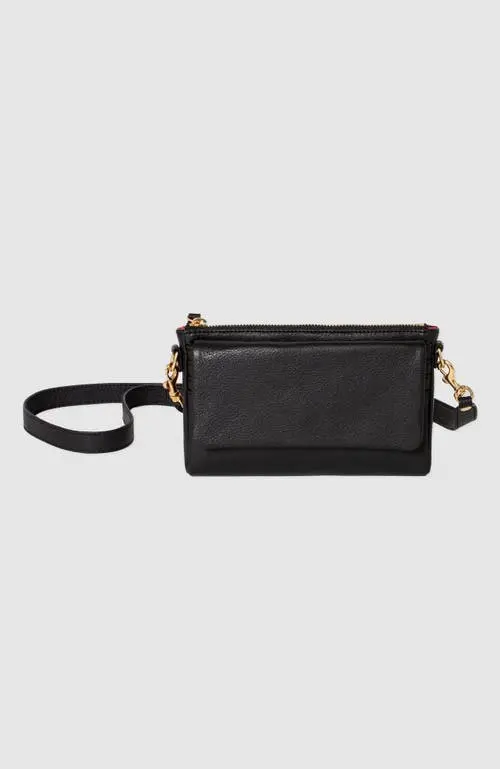 TAH Work Travel Wallet Crossbody - Black