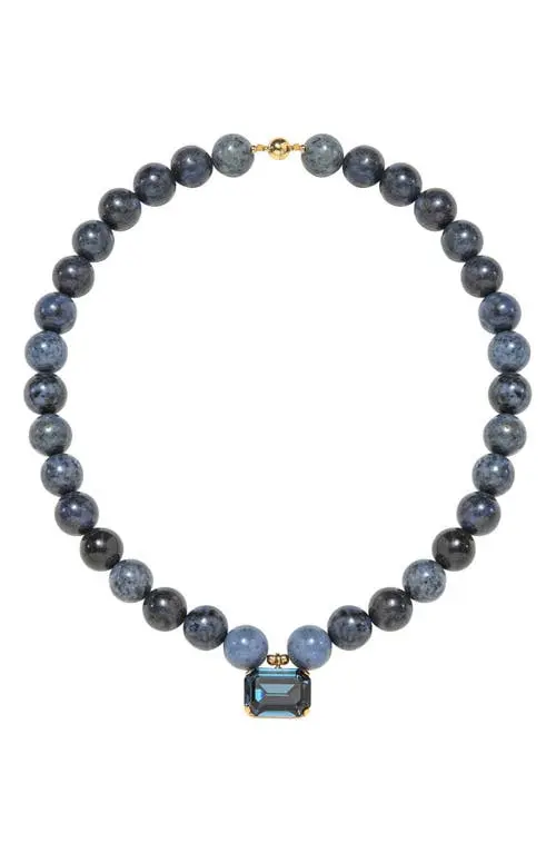 JENNIFER BEHR Sidonie Beaded Necklace - Lapis