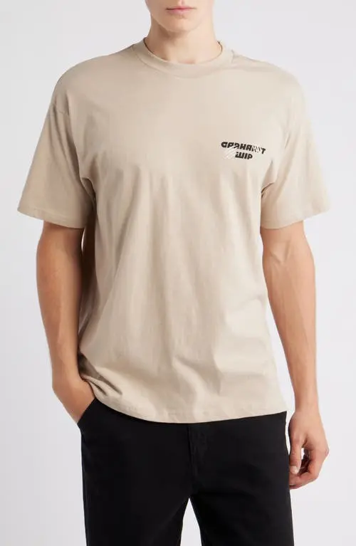 Carhartt Work In Progress Wiptopia Organic Cotton Graphic T-shirt - Wall