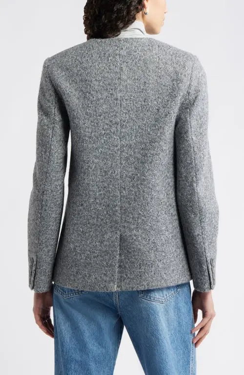 Nordstrom Textured Collarless Jacket