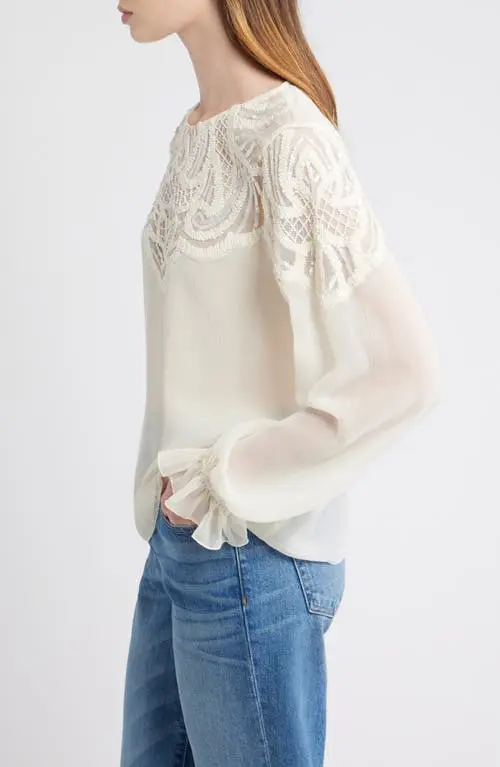 LIPSY Artwork Embellished Top