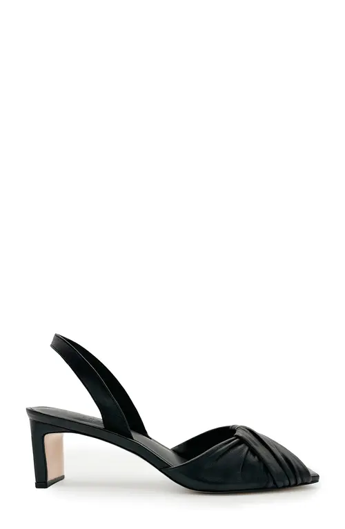 DANIELLA SHEVEL Riley Napa Leather Heel - Black