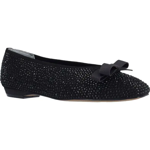 J. Reneé Fentan Ballet Flat - Black