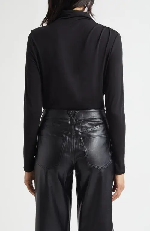 Veronica Beard Mylie Mock Neck Top