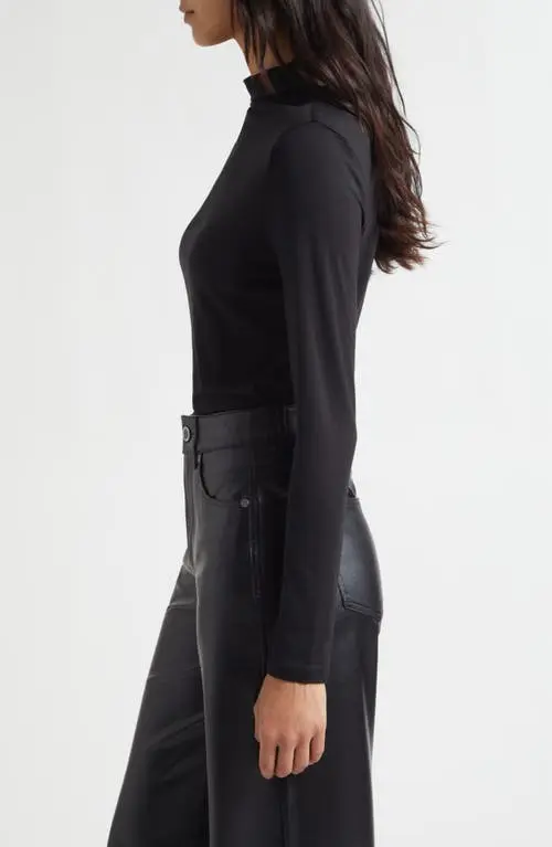 Veronica Beard Mylie Mock Neck Top