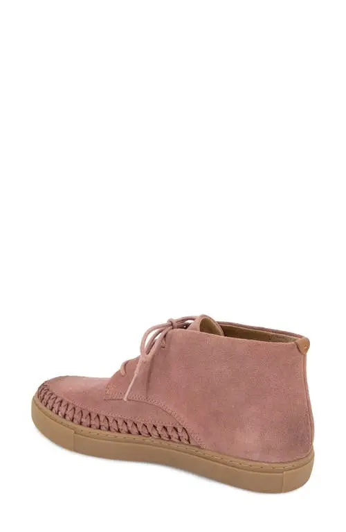 Gentle Souls Cacti Chukka Sneaker - Dark Rose Suede